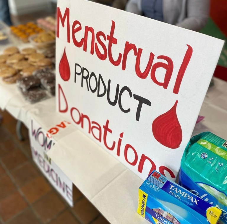 Women In Medicine Society hold menstrual product donation in ...