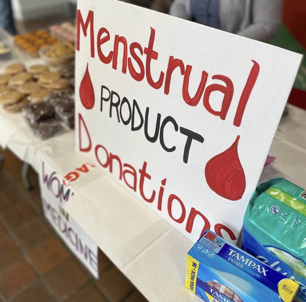 Women In Medicine Society hold menstrual product donation in ...